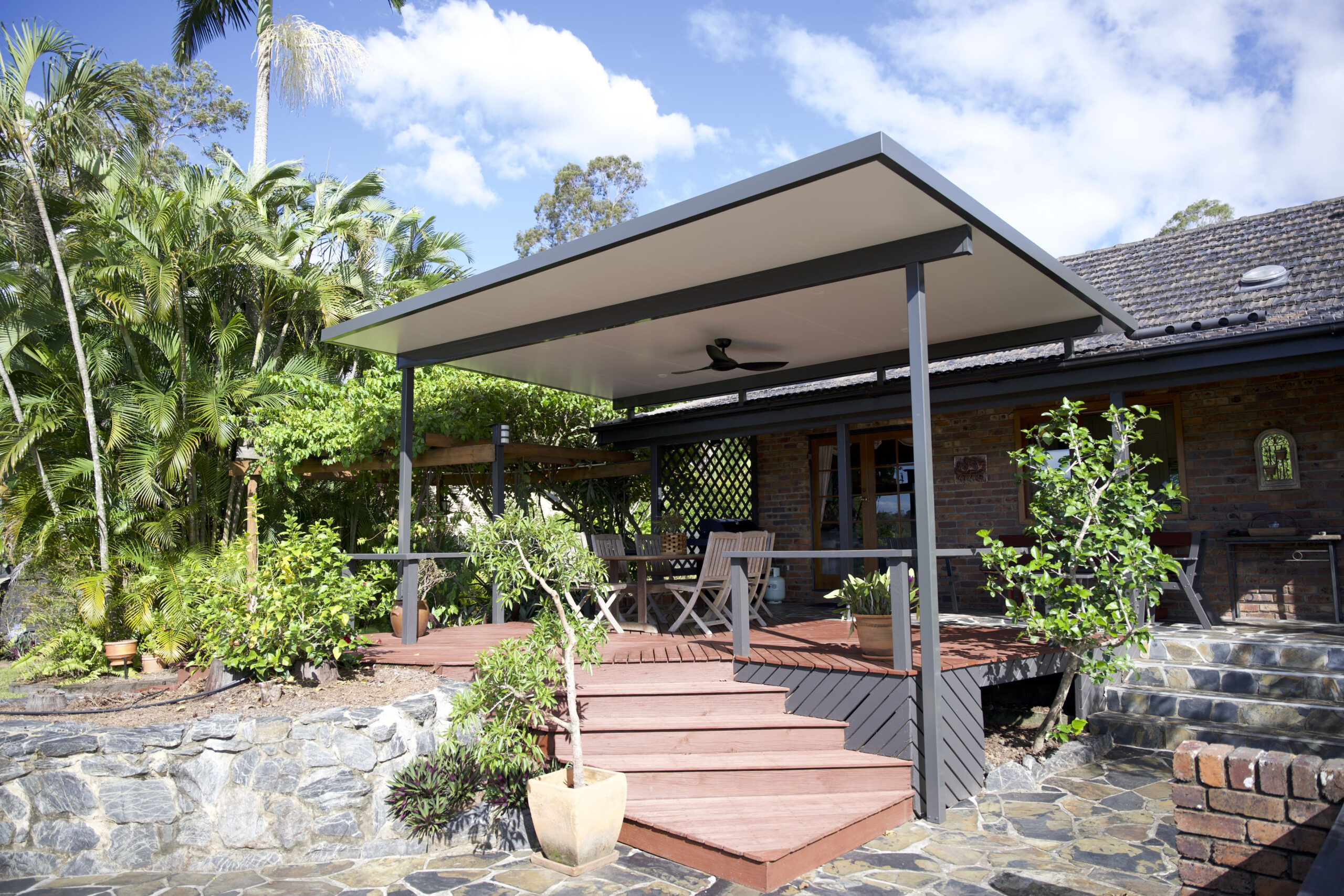 Flyover Roof Patio Builders & Installers | Lifestyle Patios